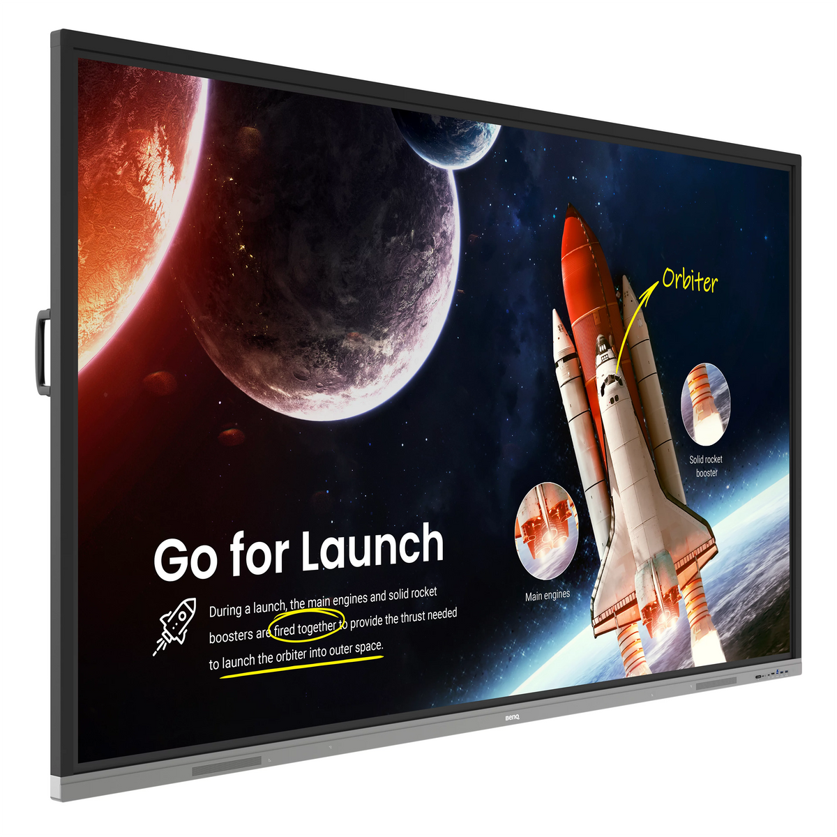 Benq 98" RE9803 Interactive Whiteboard 400 nits – My Projectors