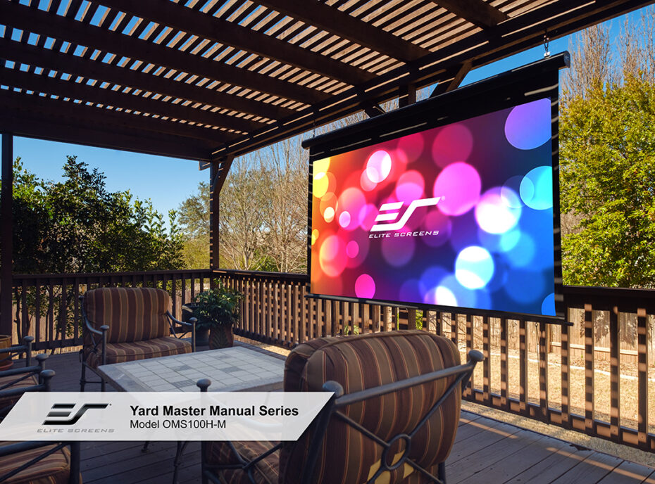Elite Outdoor Manual Pull Down Projector Screen – My Projectors