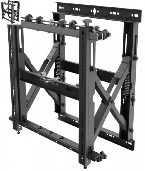 Atdec Pop Out Video Wall Mount. Max load 50kg. VESA up to 600 x 400 ...