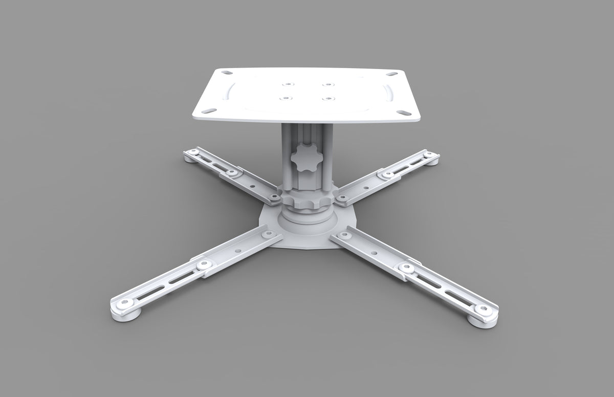 Universal Projector Mount 7.2cm ~ 7.5cm Drop - White / Black colour; u ...